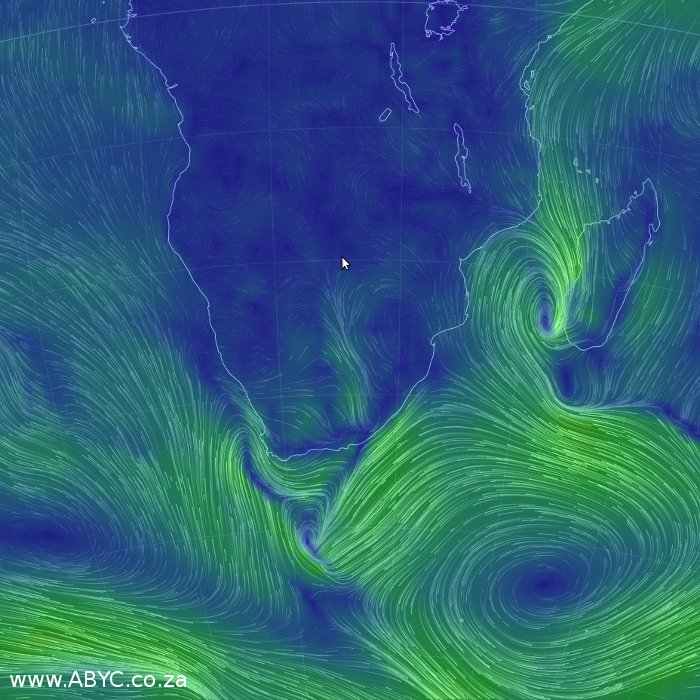 South Atlantic and Indian Ocean Winds